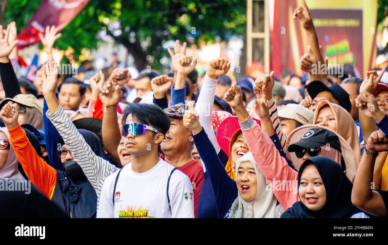 Thousand people. Crowded people on the street. Asian people Stock Photo ...