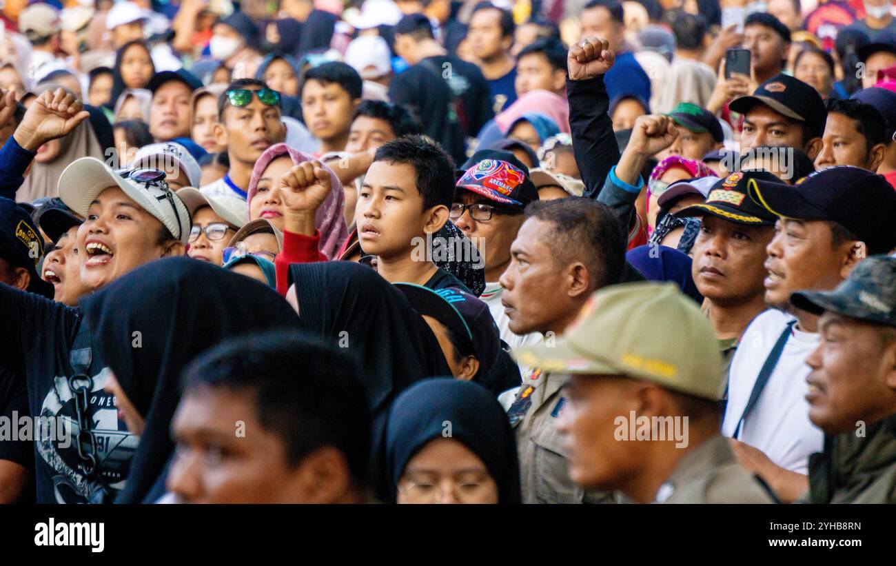 Thousand people. Crowded people on the street. Asian people Stock Photo ...