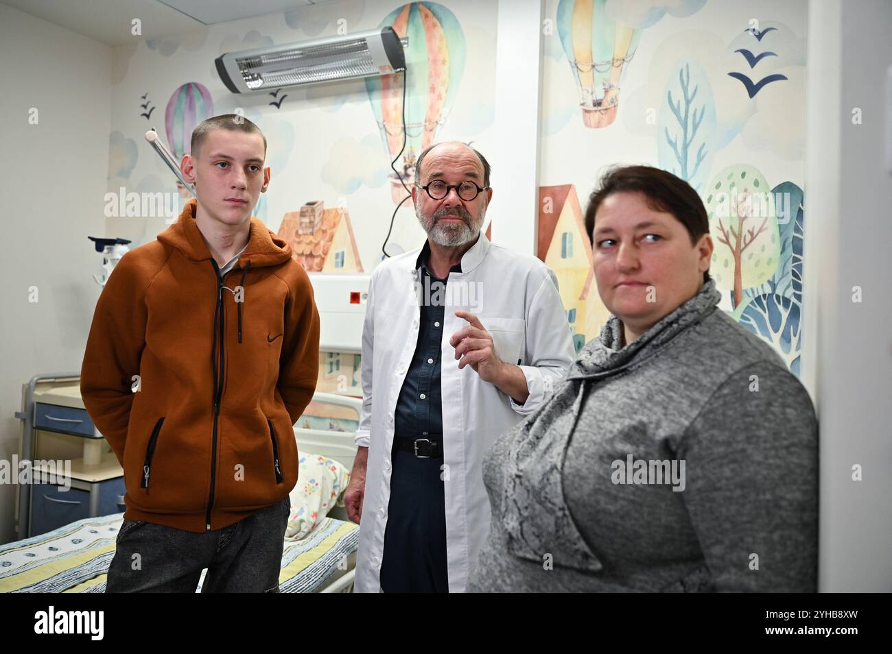 LVIV, UKRAINE - NOVEMBER 8, 2024 - Plastic surgeon Clemens Mariel ...