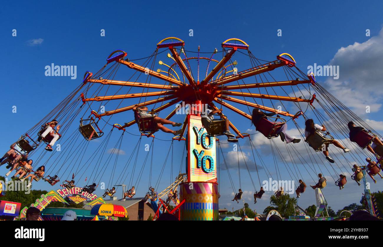 Des Moines, Iowa, USA - August, 2024: Iowa State Fair 2024 Stock Photo ...