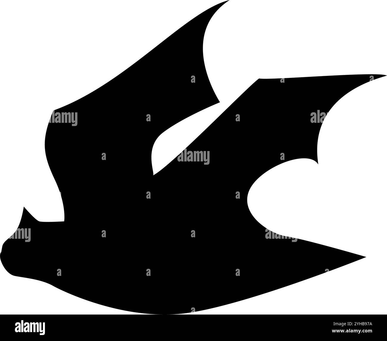 haunted bat halloween cartoon vector illustration Stock Vector Image ...