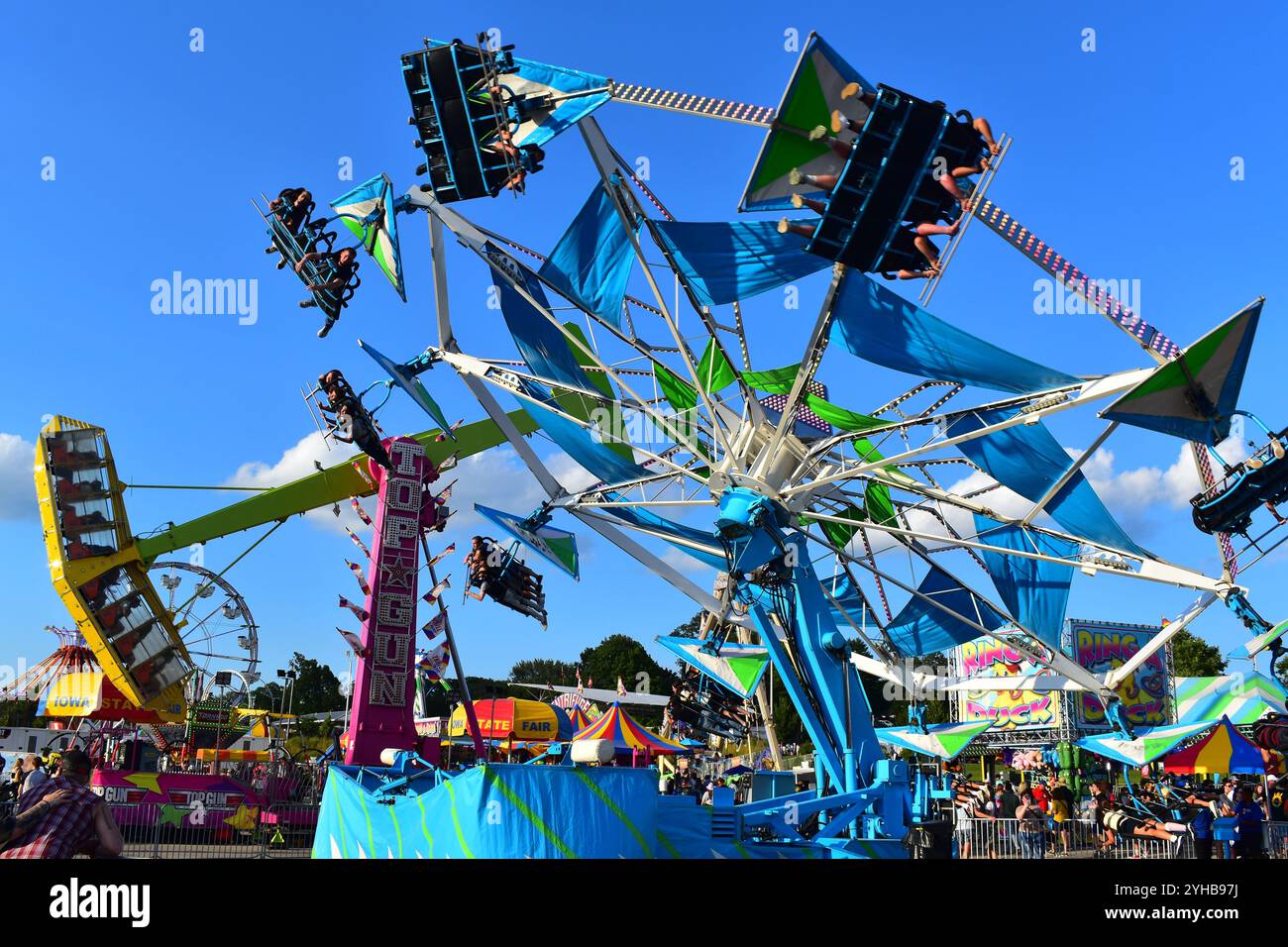 Des Moines, Iowa, USA - August, 2024: Iowa State Fair 2024 Stock Photo ...