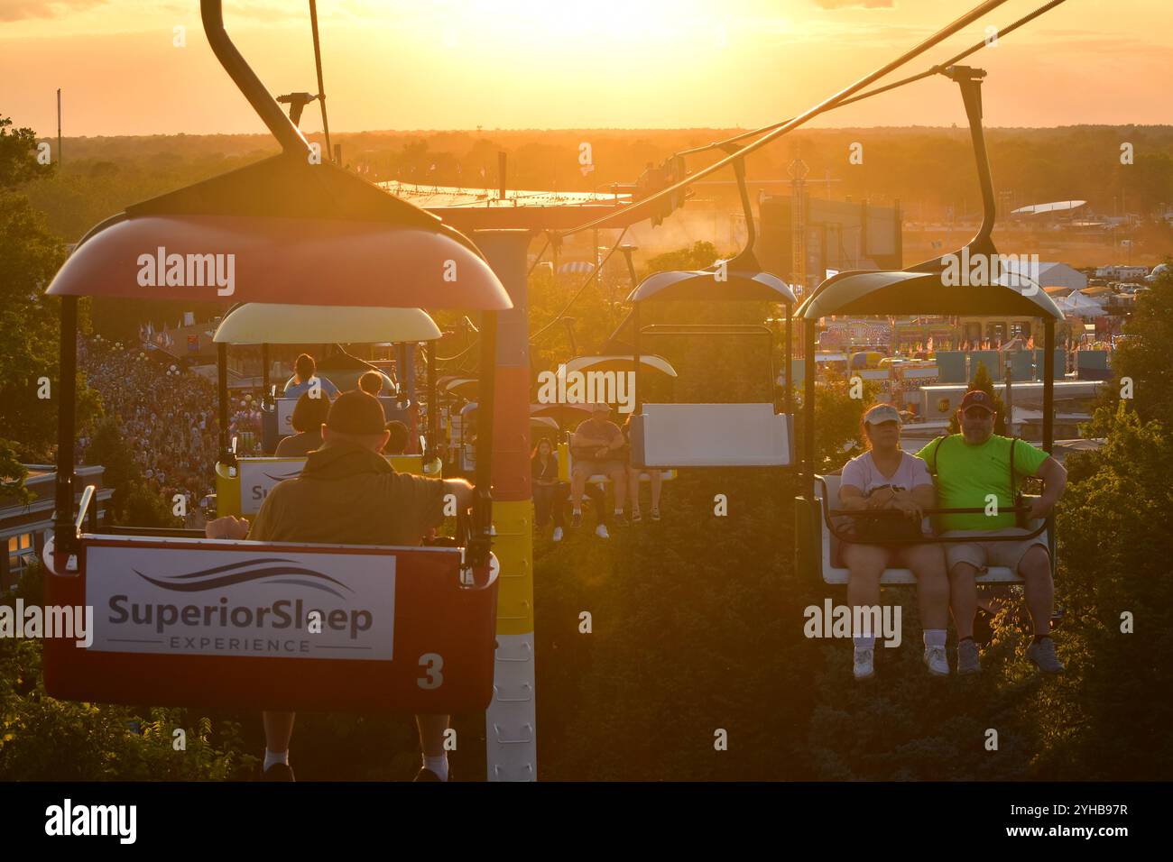 Des Moines, Iowa, USA - August, 2024: Iowa State Fair 2024 Stock Photo ...