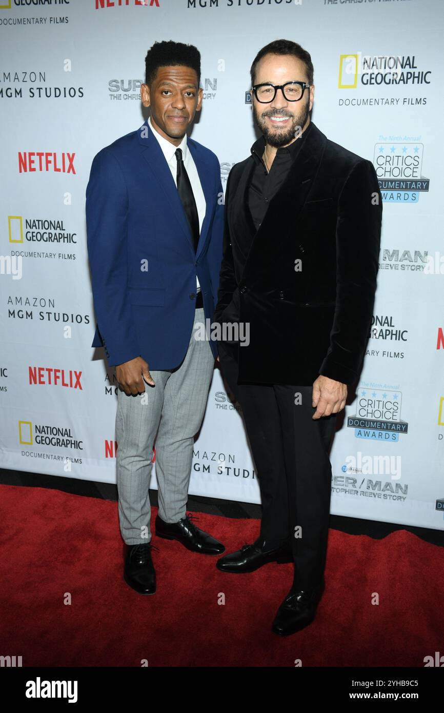 New York, USA. 10th Nov, 2024. Jared Grimes and Jeremy Piven attending ...