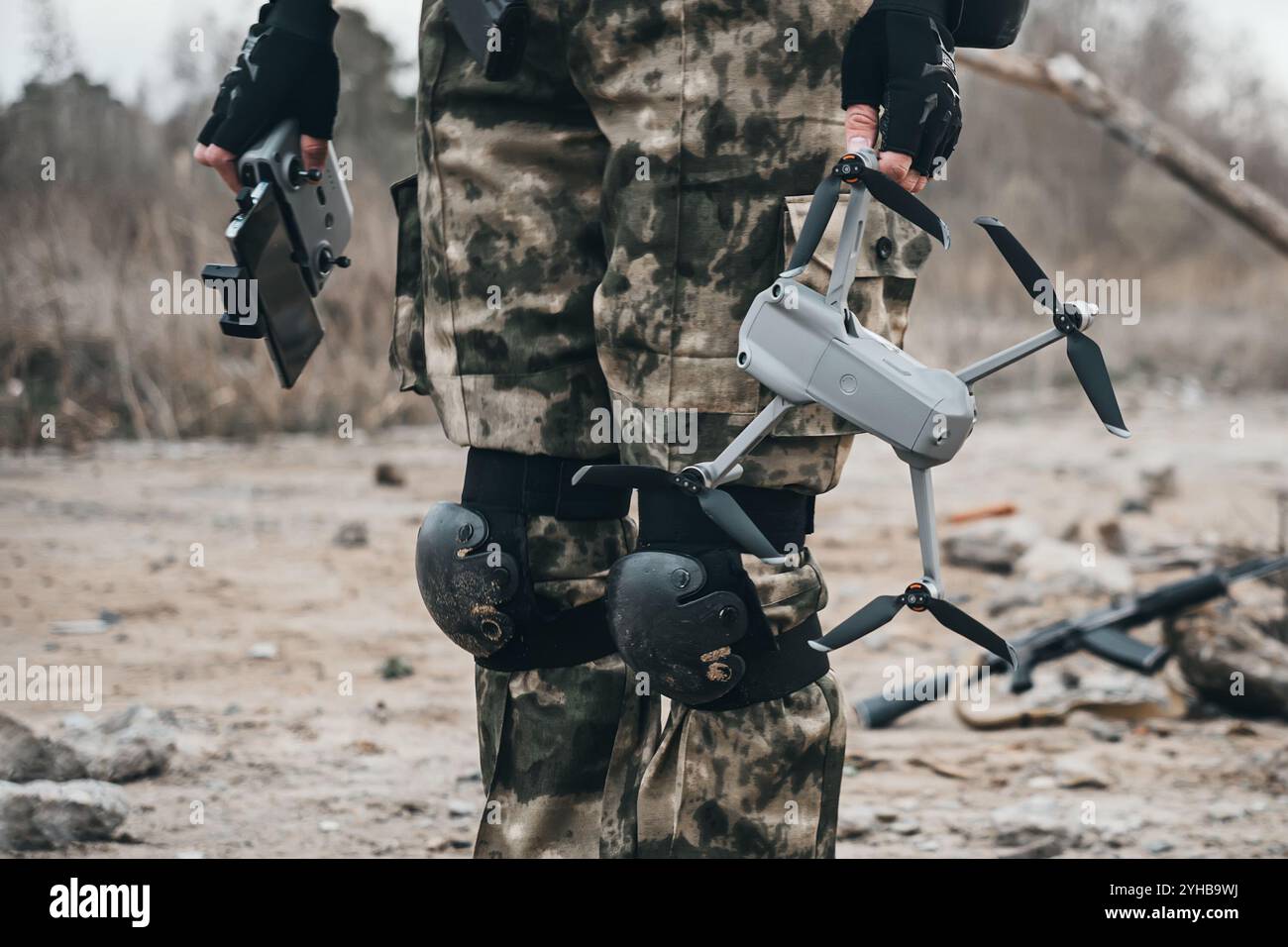 Military drone operator hi-res stock photography and images - Alamy
