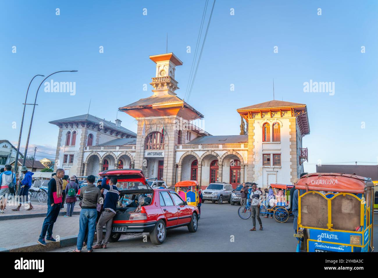 Antsirabe, Madagascar - August 30, 2024: The now decommissioned ...
