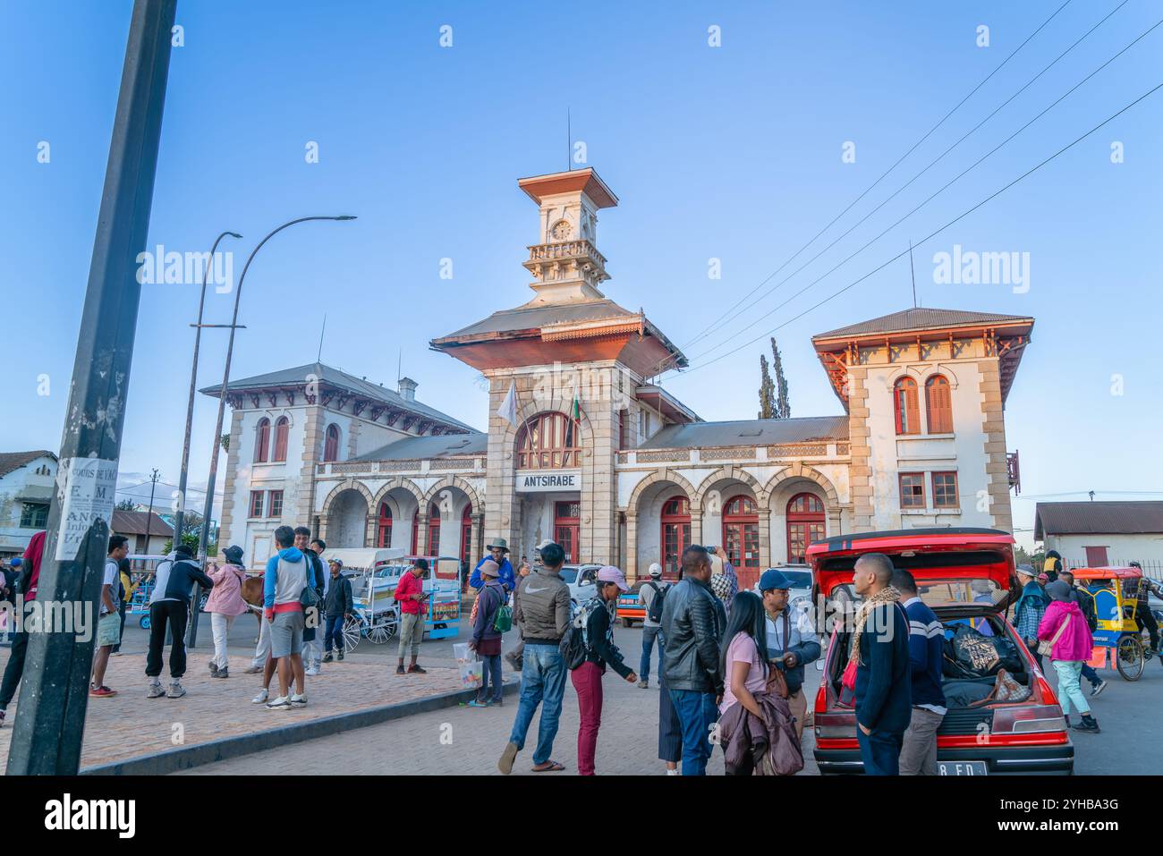 Antsirabe, Madagascar - August 30, 2024: The now decommissioned ...