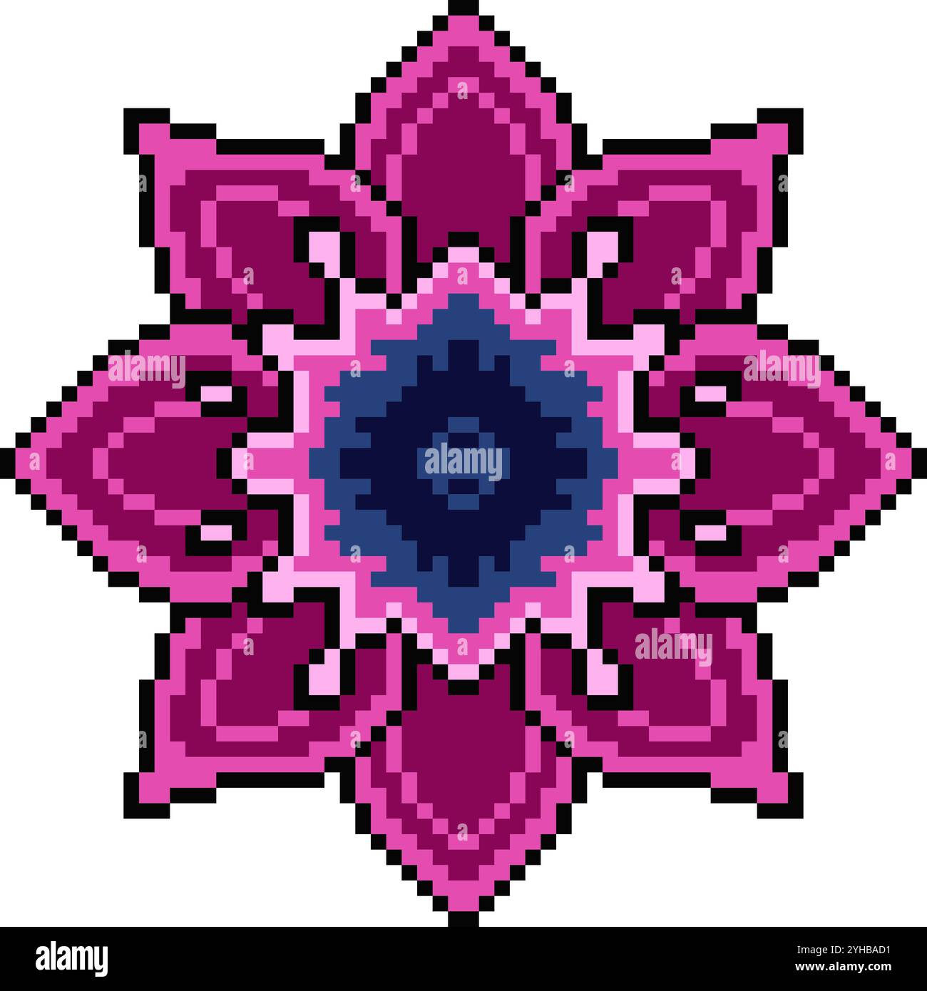 Pixel bloom hi-res stock photography and images - Alamy