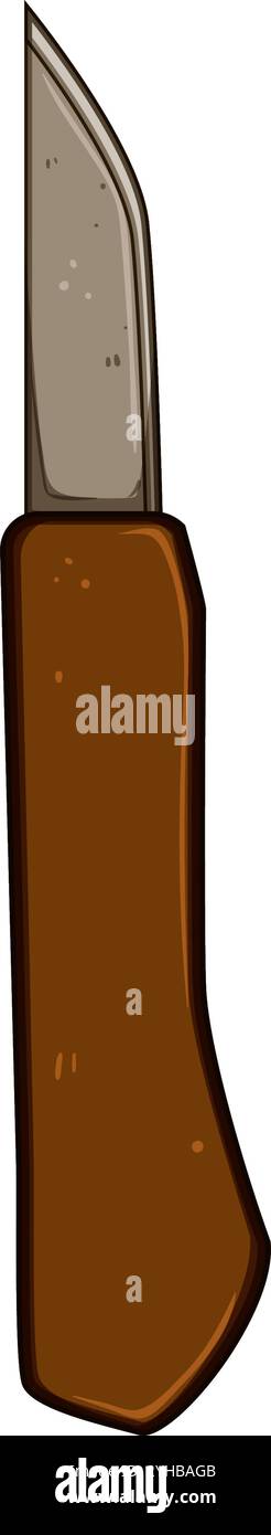 detail chisel carving cartoon vector illustration Stock Vector Image ...