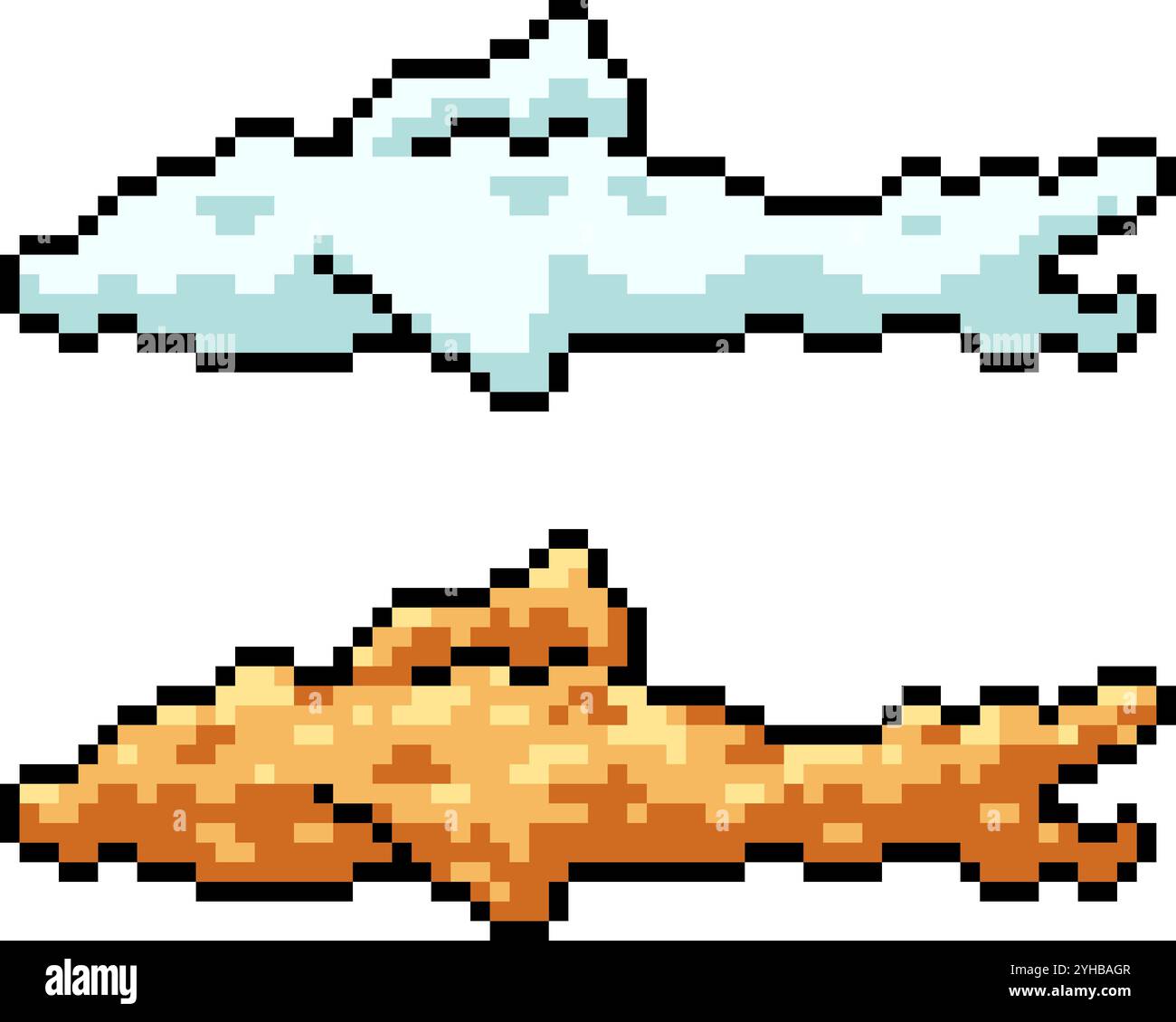 Pixel shark hi-res stock photography and images - Alamy