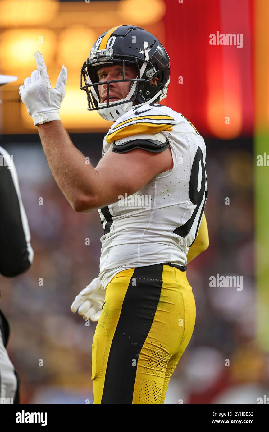 Pittsburgh steelers watt 2024 hi-res stock photography and images - Alamy