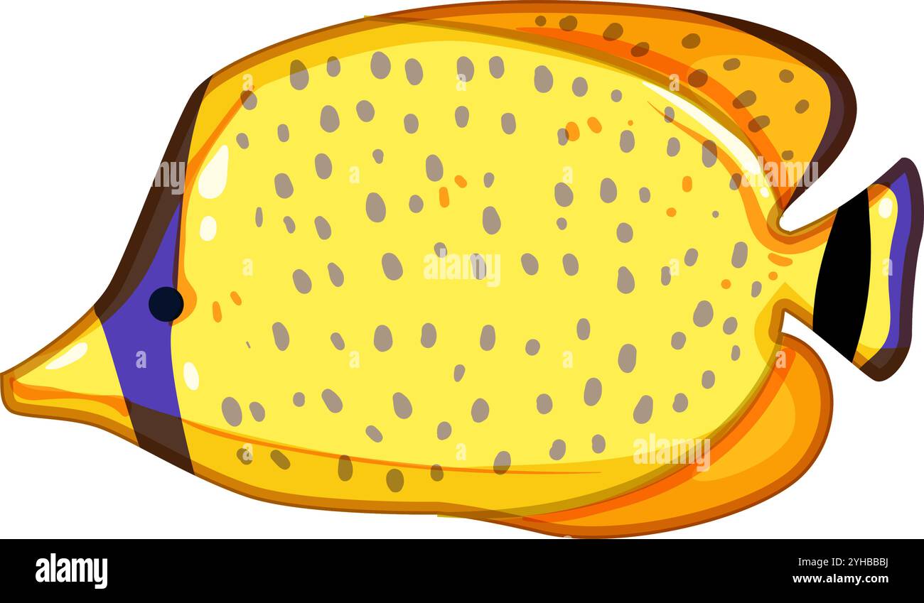 Clown loach fish Stock Vector Images - Alamy