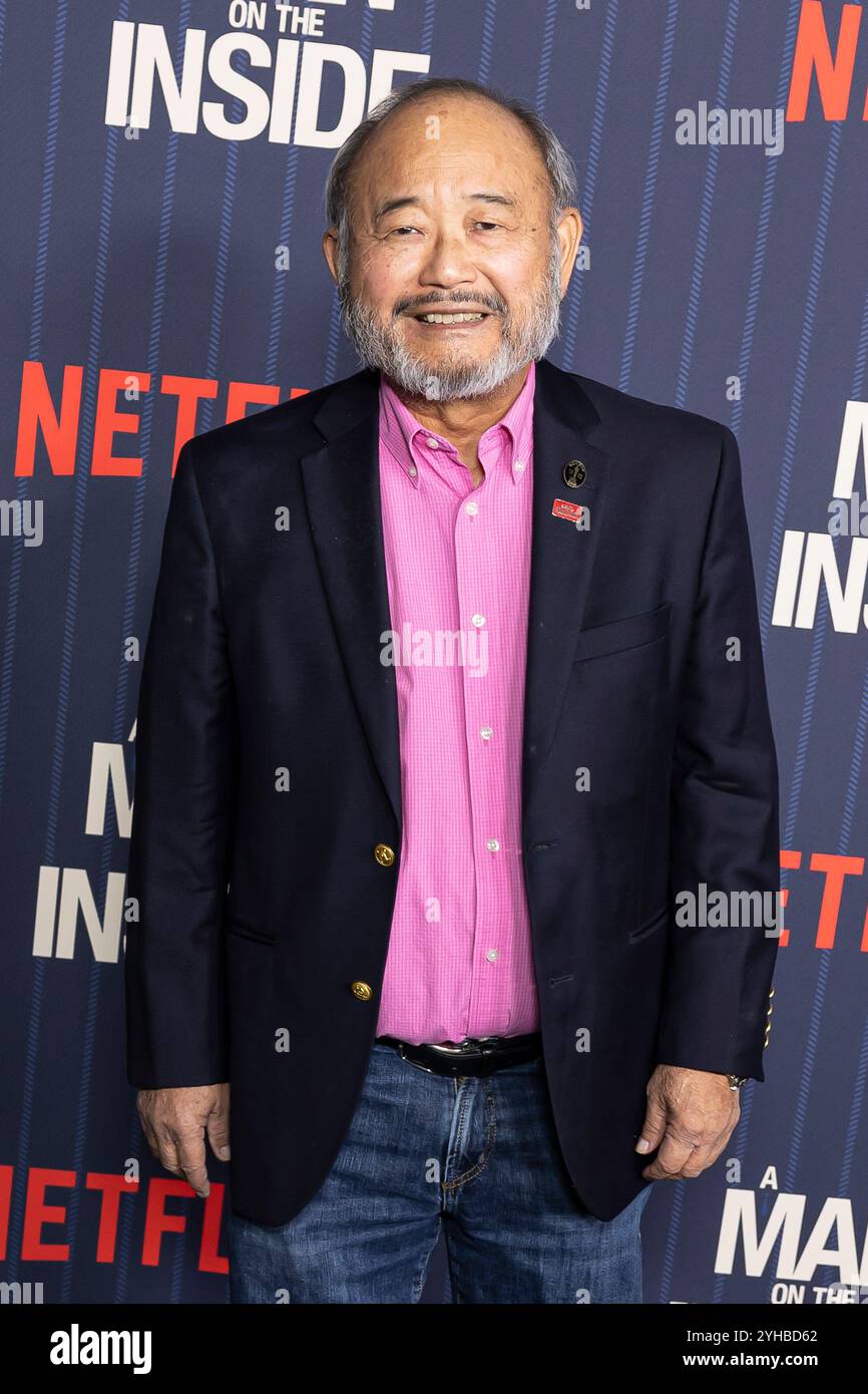 Los Angeles, USA. 10th Nov, 2024. Clyde Kusatsu attends the arrivals of ...