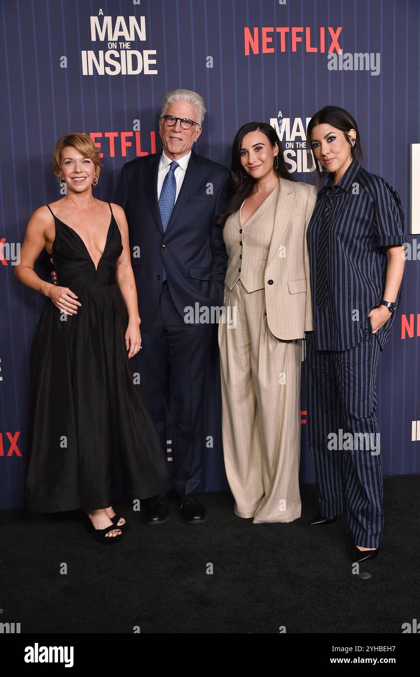 Mary Elizabeth Ellis, from left, Ted Danson, Lilah Richcreek Estrada ...