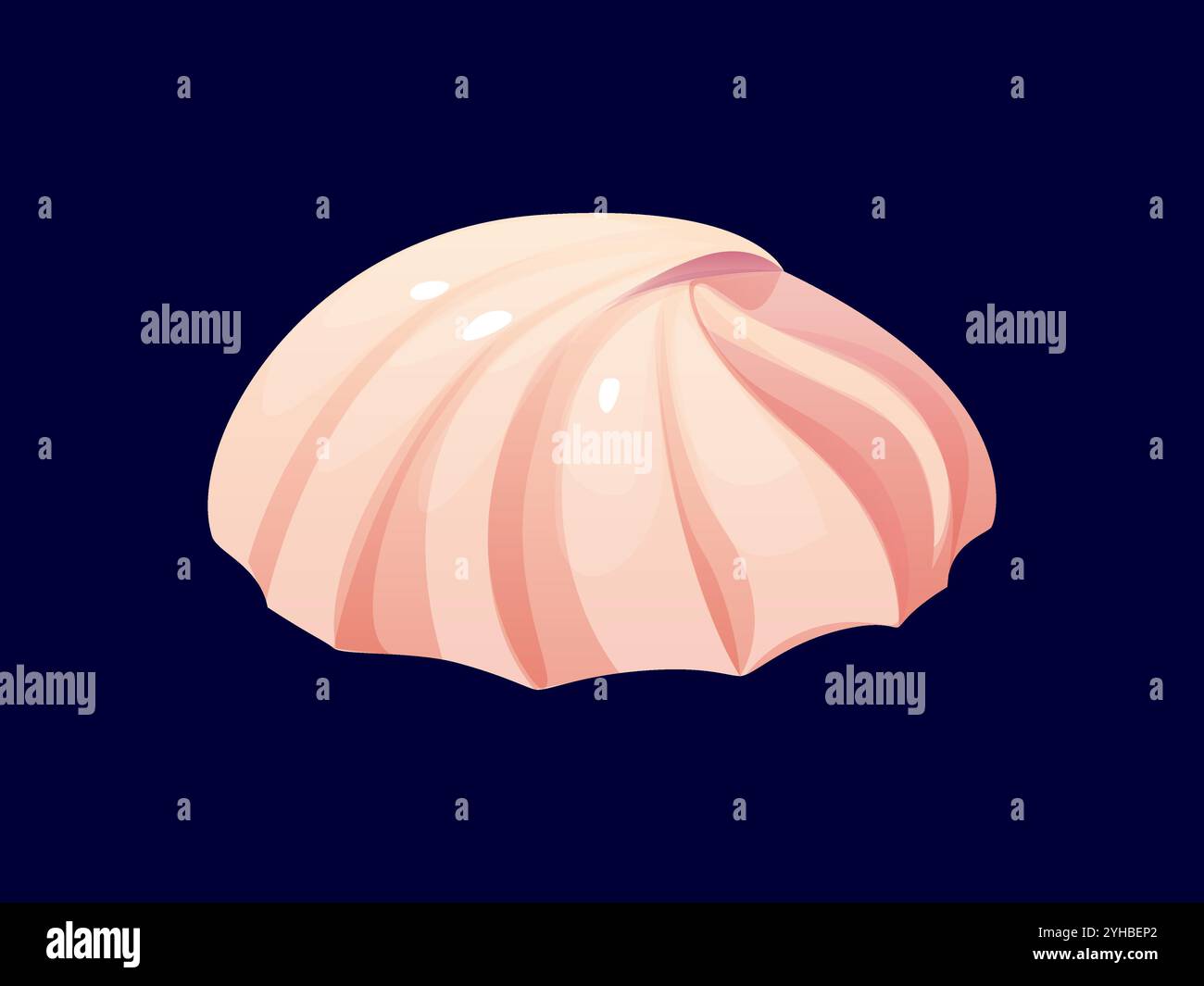 Cartoon meringue confectionery and sweet pastry. Isolated vector ...