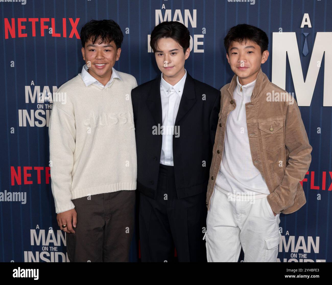 Los Angeles, USA. 10th Nov, 2024. LOS ANGELES, CA. November 10, 2024: Deuce Basco, Lincoln ...