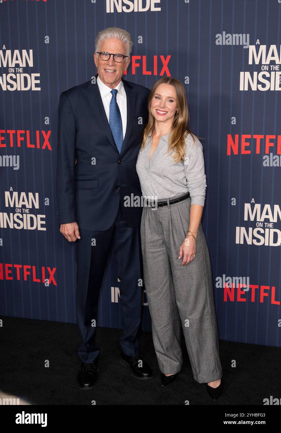 LOS ANGELES, CA. November 10, 2024: Ted Danson & Kristen Bell at the ...