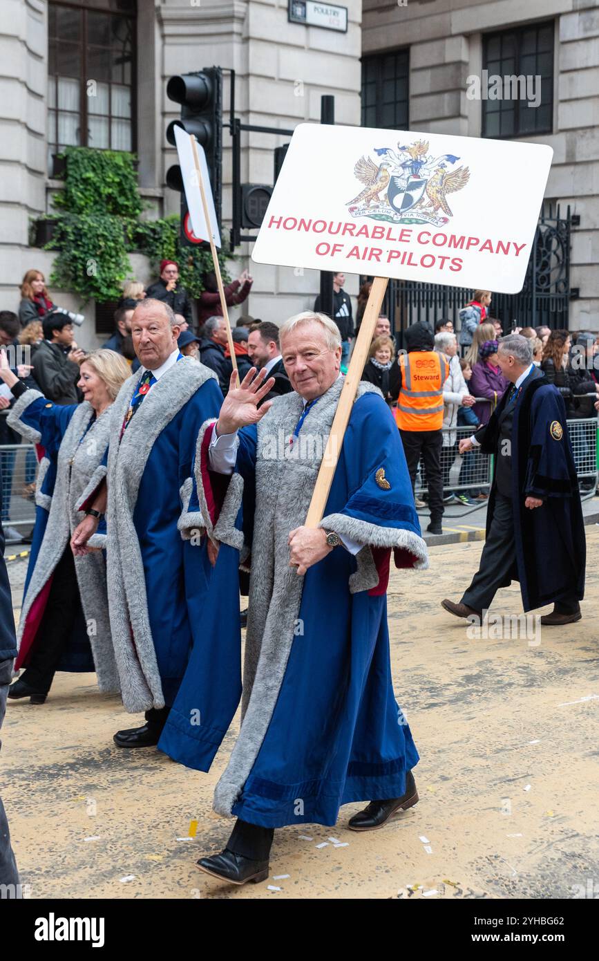 Honourable Company of Air Pilots participant at the Lord Mayor's Show ...
