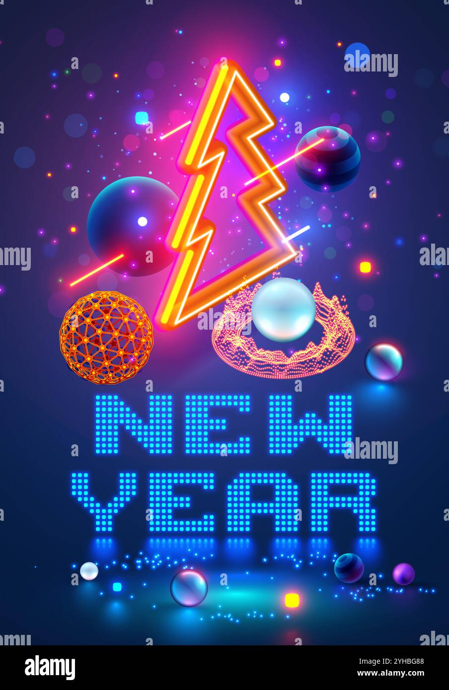 Christmas banner tree concept Stock Vector Images - Alamy