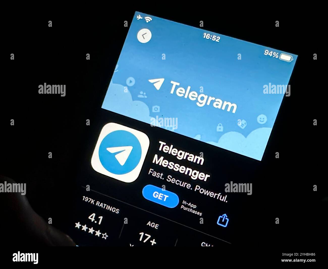 November 11, 2024, United States of America: Telegram .Telegram ...