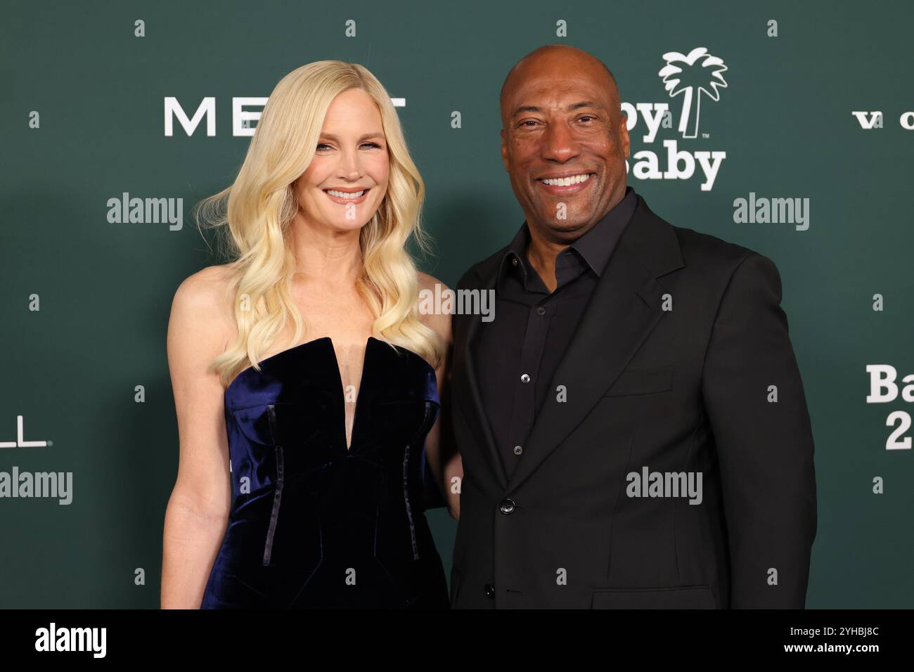 Jennifer Lucas and Byron Allen attends the 2024 Baby2Baby Gala at ...