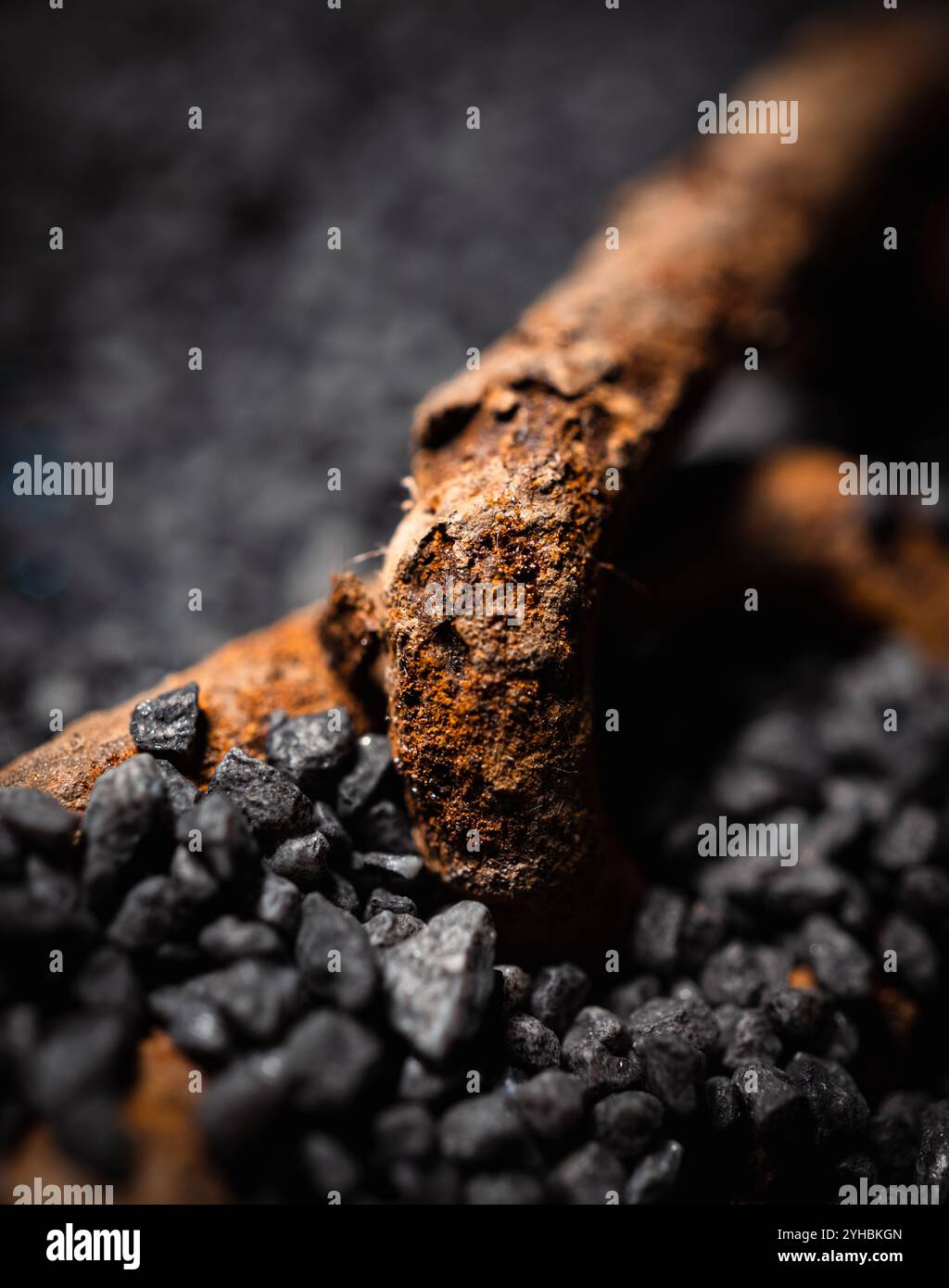 Macro detail old chain hi-res stock photography and images - Alamy