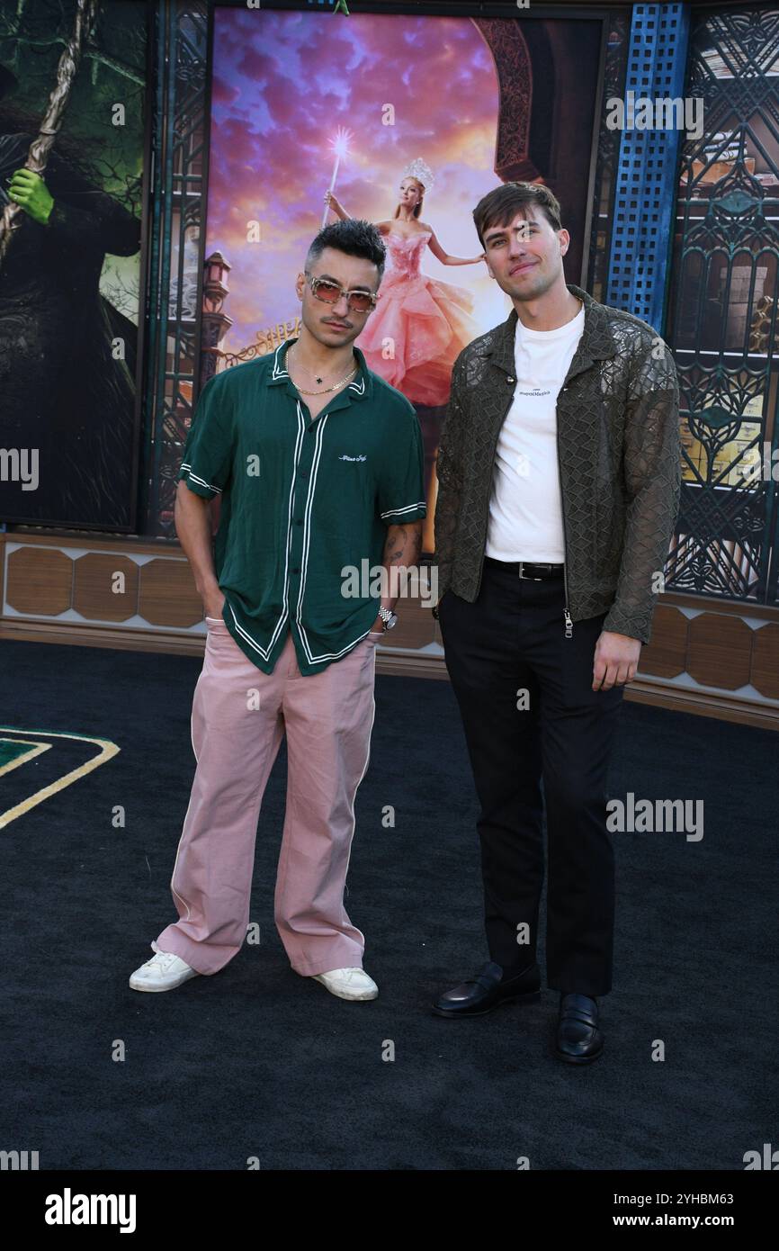 Los Angeles, California, USA 9th November 2024 Joe Depace and Andrew ...