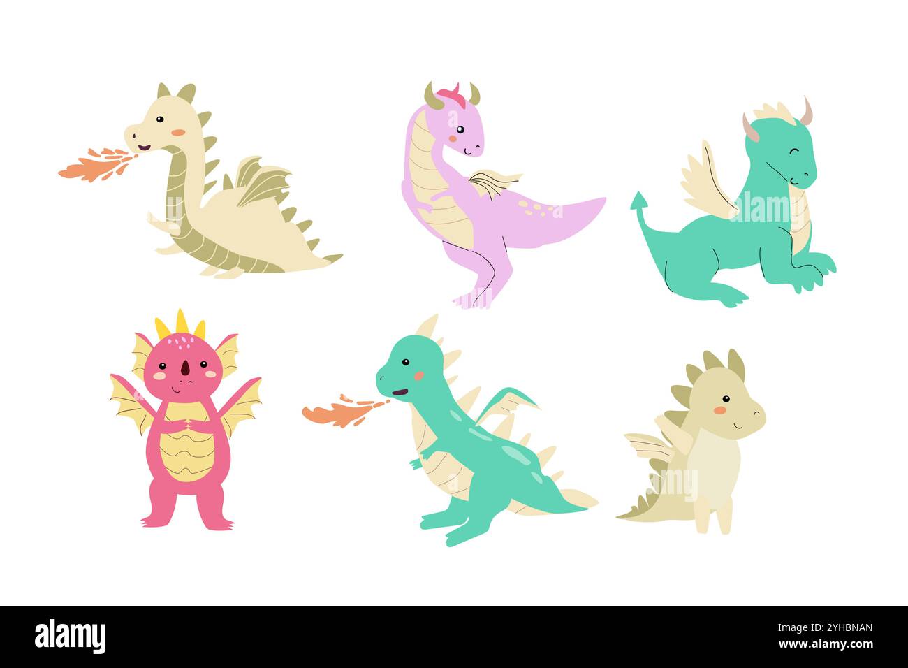 Baby dragon bundle hi-res stock photography and images - Alamy