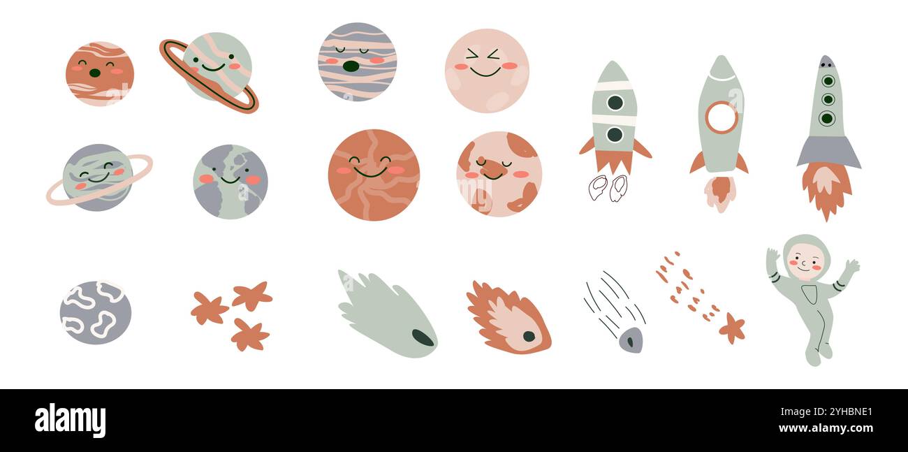 Stellar objects Stock Vector Images - Alamy