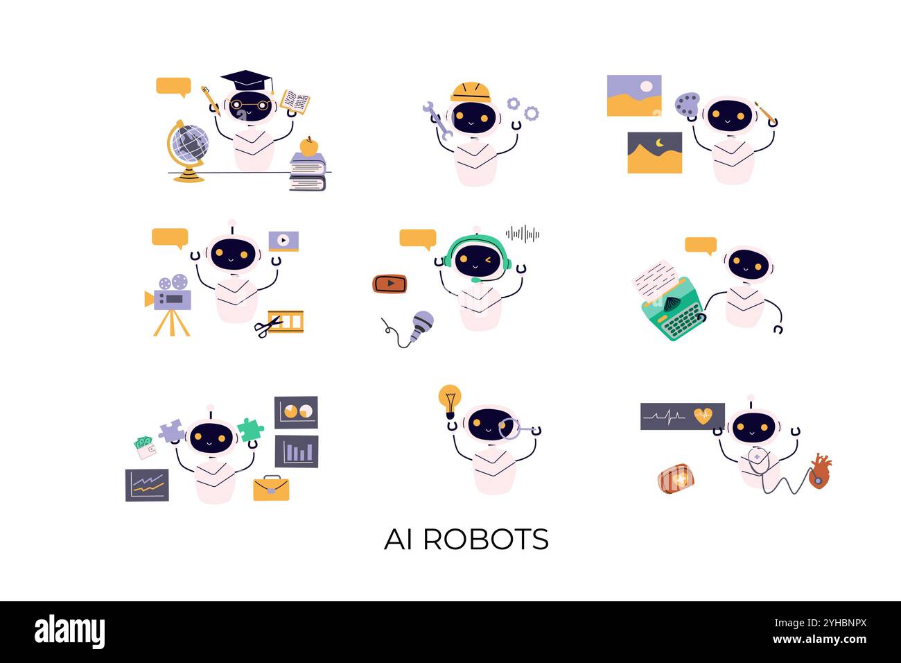 Generative ai illustration Cut Out Stock Images & Pictures - Alamy