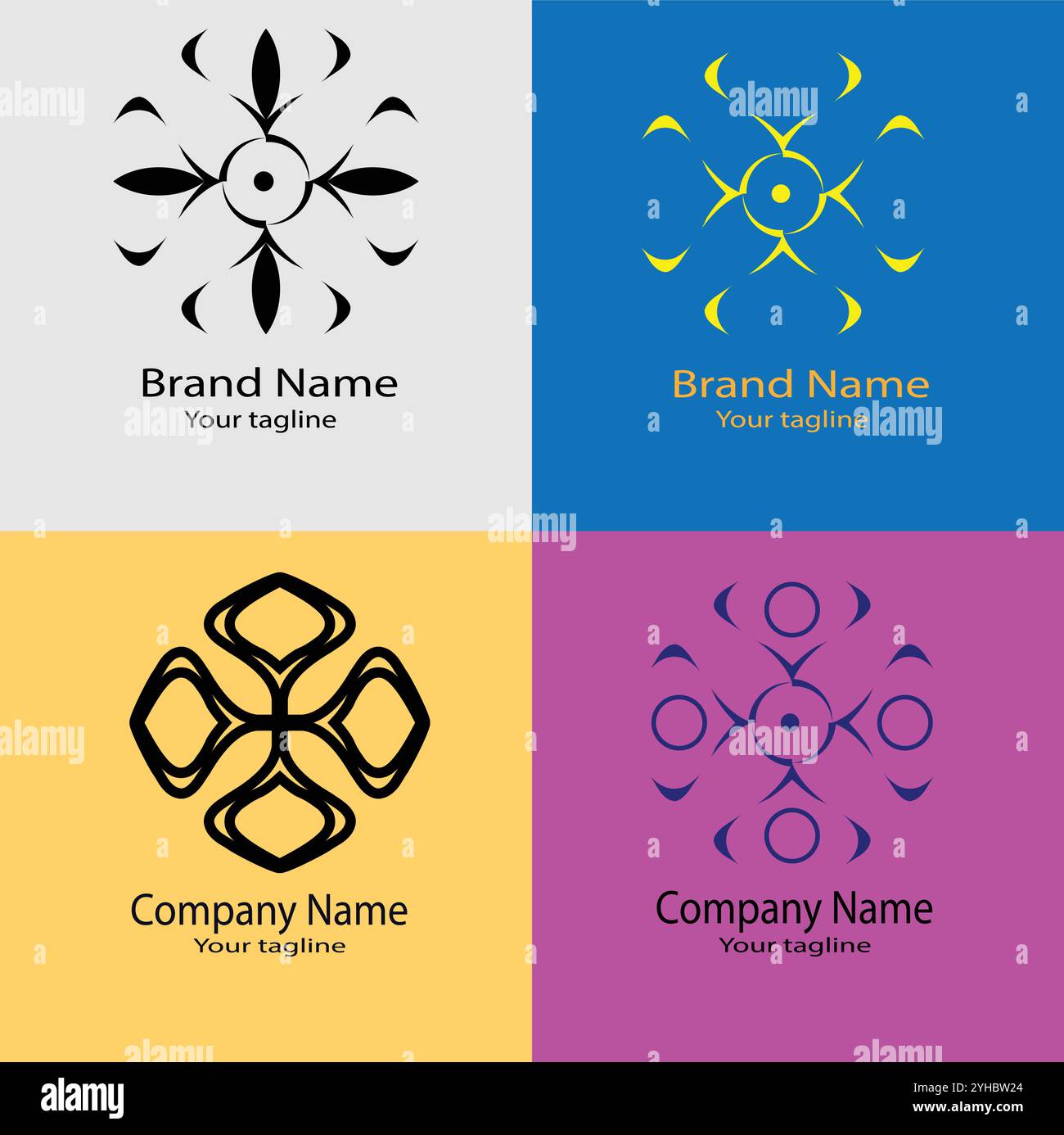 Same different style Stock Vector Images - Alamy