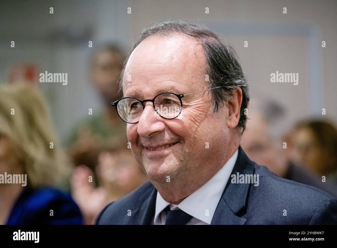 Francois Hollande, former President of the French Republic, at the ...