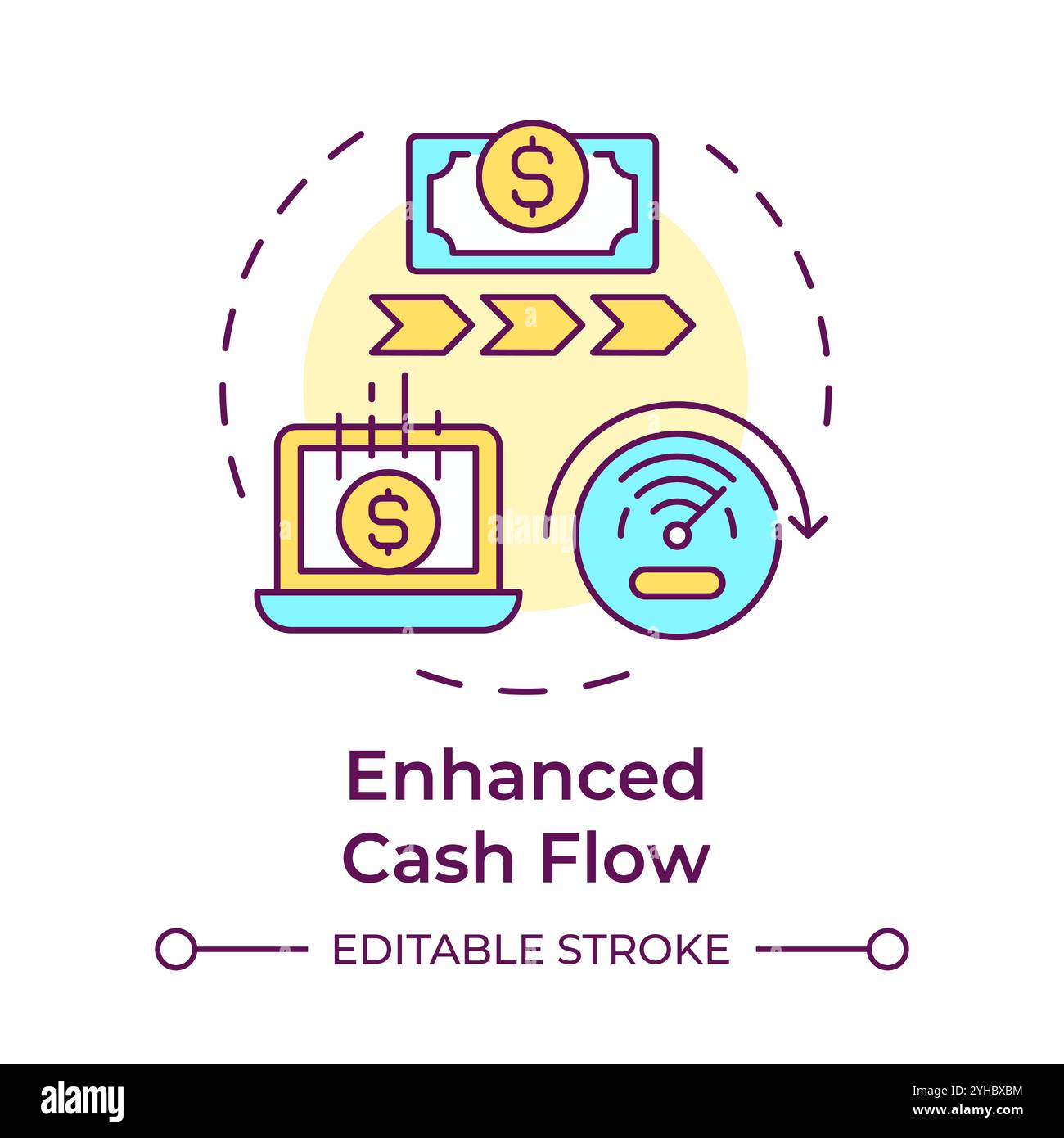 Enhanced speed Stock Vector Images - Alamy