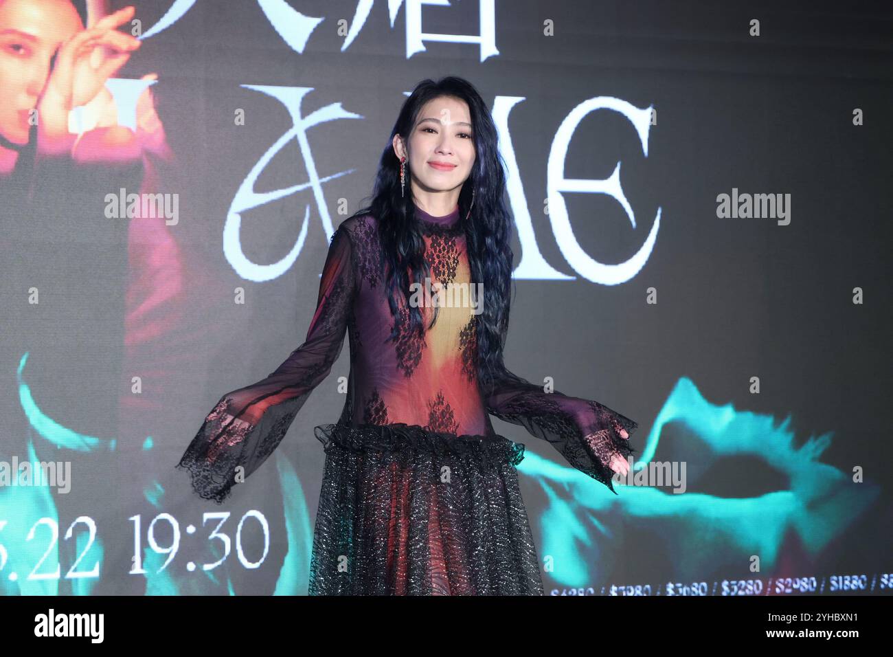 Singer Penny Tai attends the release ceremony of her album "TWIN FLAME ...