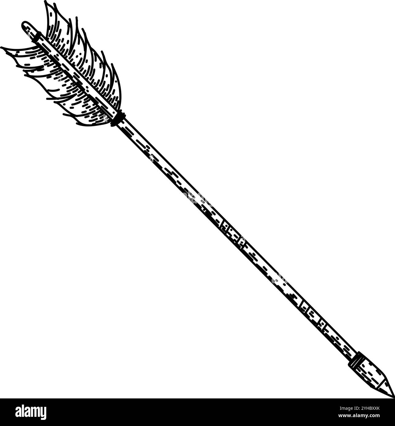 antique arrow sketch hand drawn vector Stock Vector Image & Art - Alamy