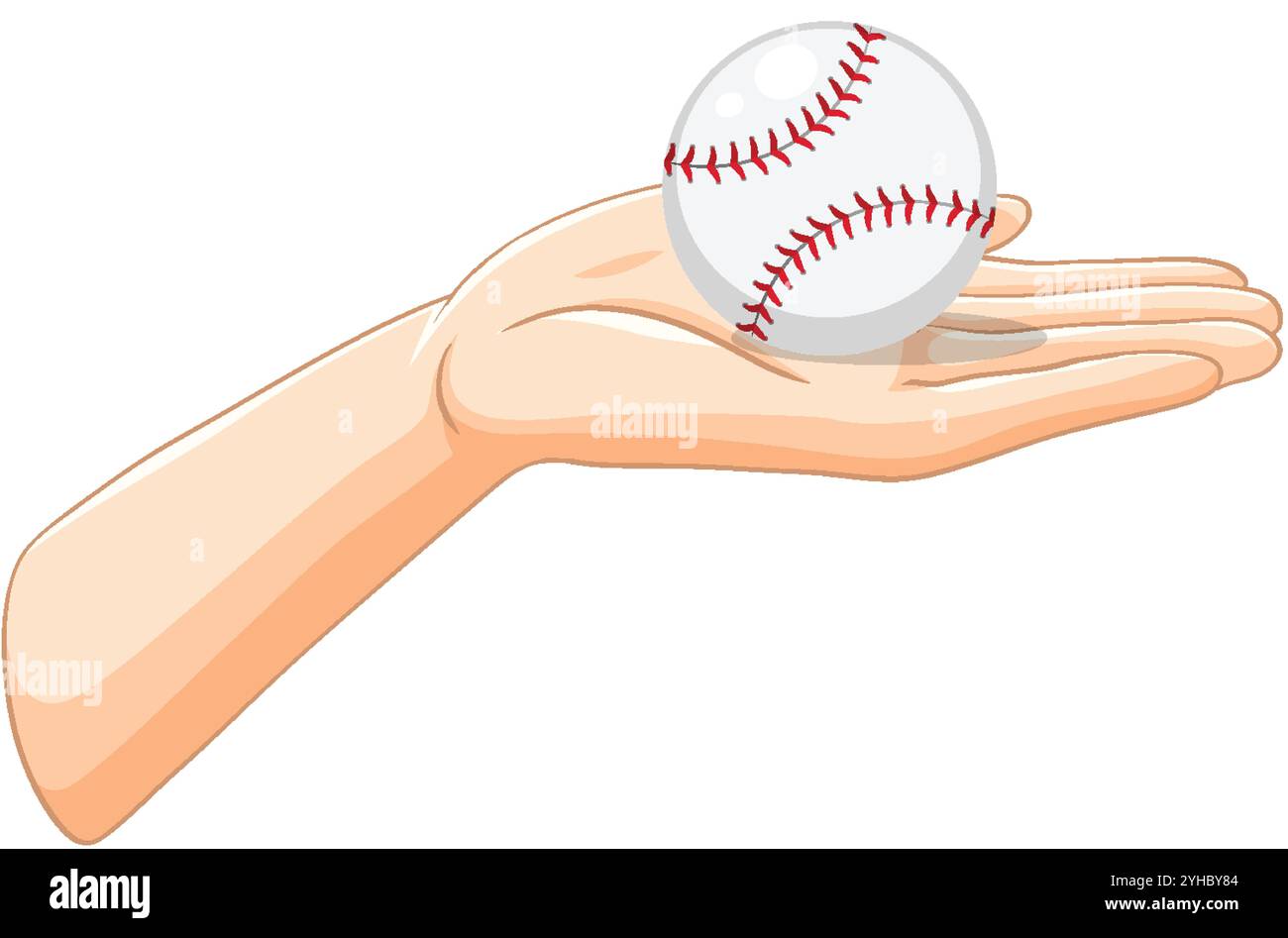 Holds baseball Stock Vector Images - Alamy