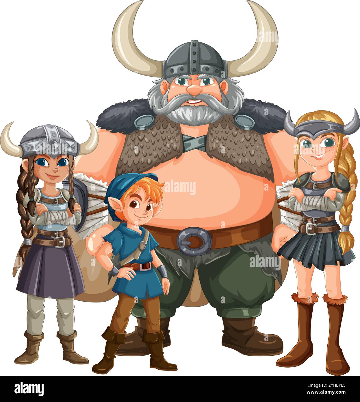 Fantasy warriors Cut Out Stock Images & Pictures - Alamy