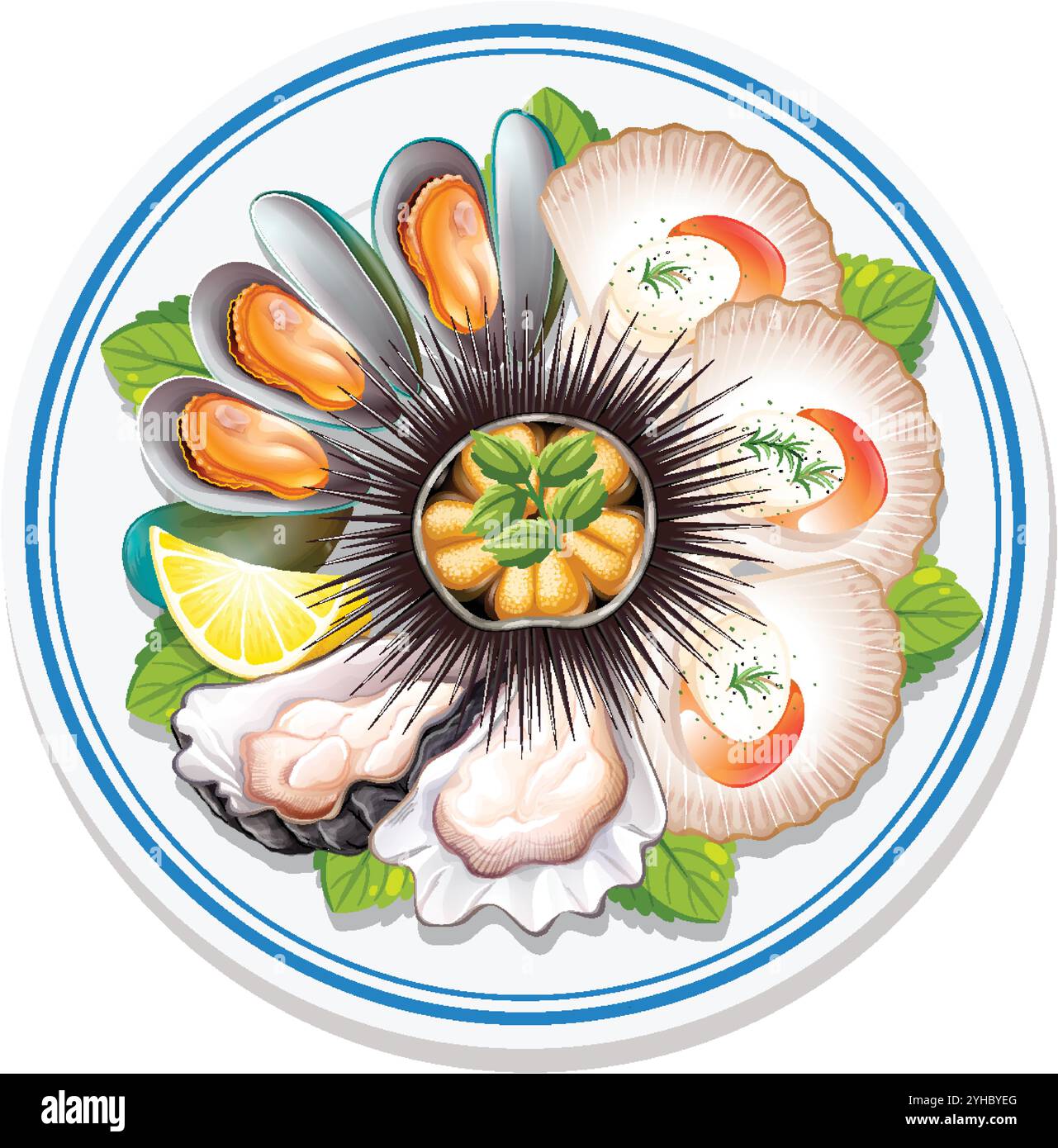 Delicacy delicacies Stock Vector Images - Alamy