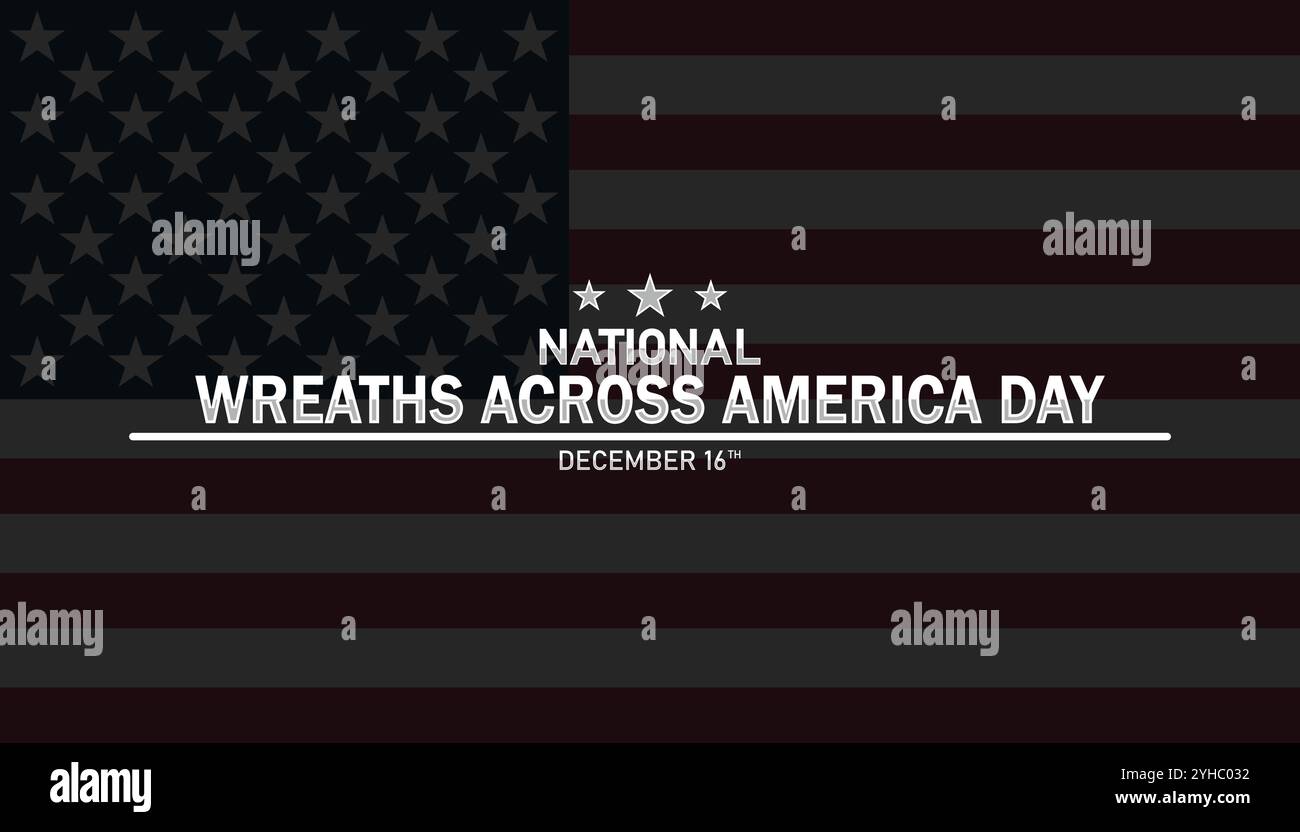 National Wreaths Across America Day. December 16th. Suitable for ...