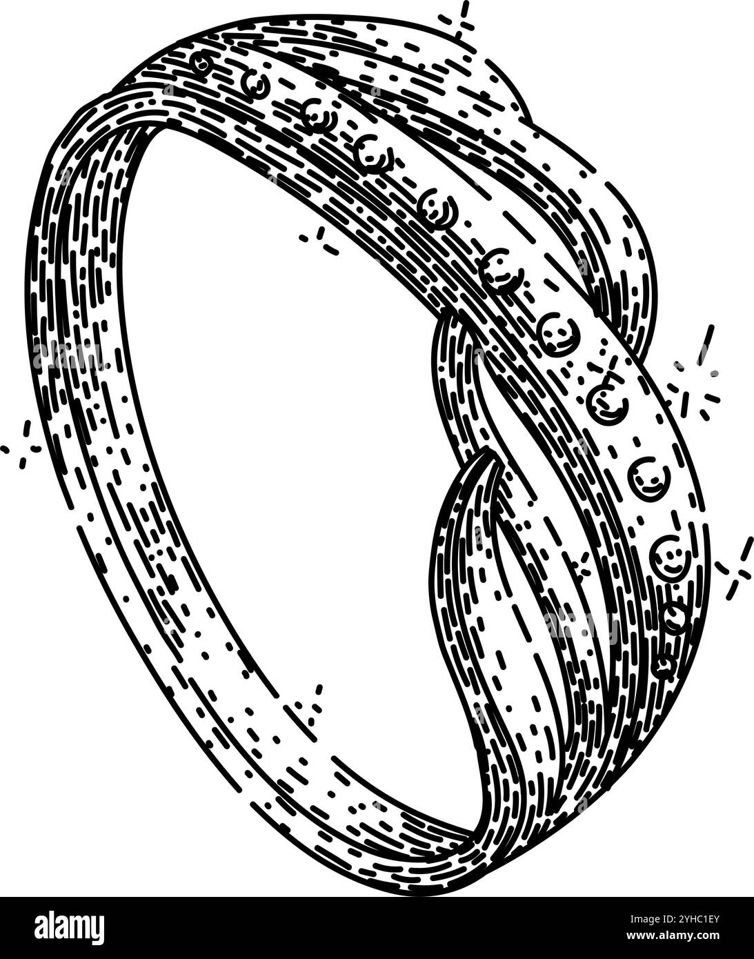 Halo ring vector Black and White Stock Photos & Images - Alamy