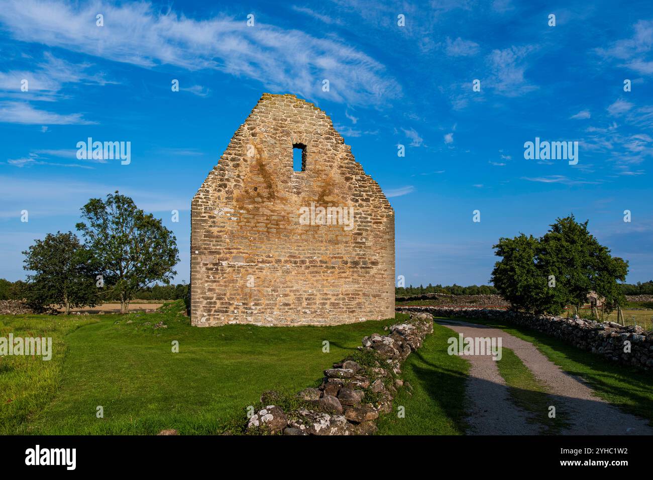 St. Knuts Kapelle, Graborg, Öland, Schweden Reste der St. Knuts Kapelle ...