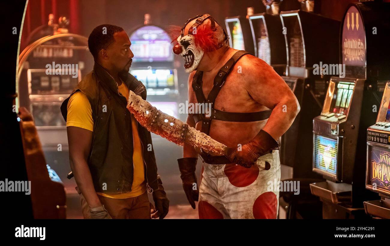 WILL ARNETT and ANTHONY MACKIE in TWISTED METAL (2023), directed by ...