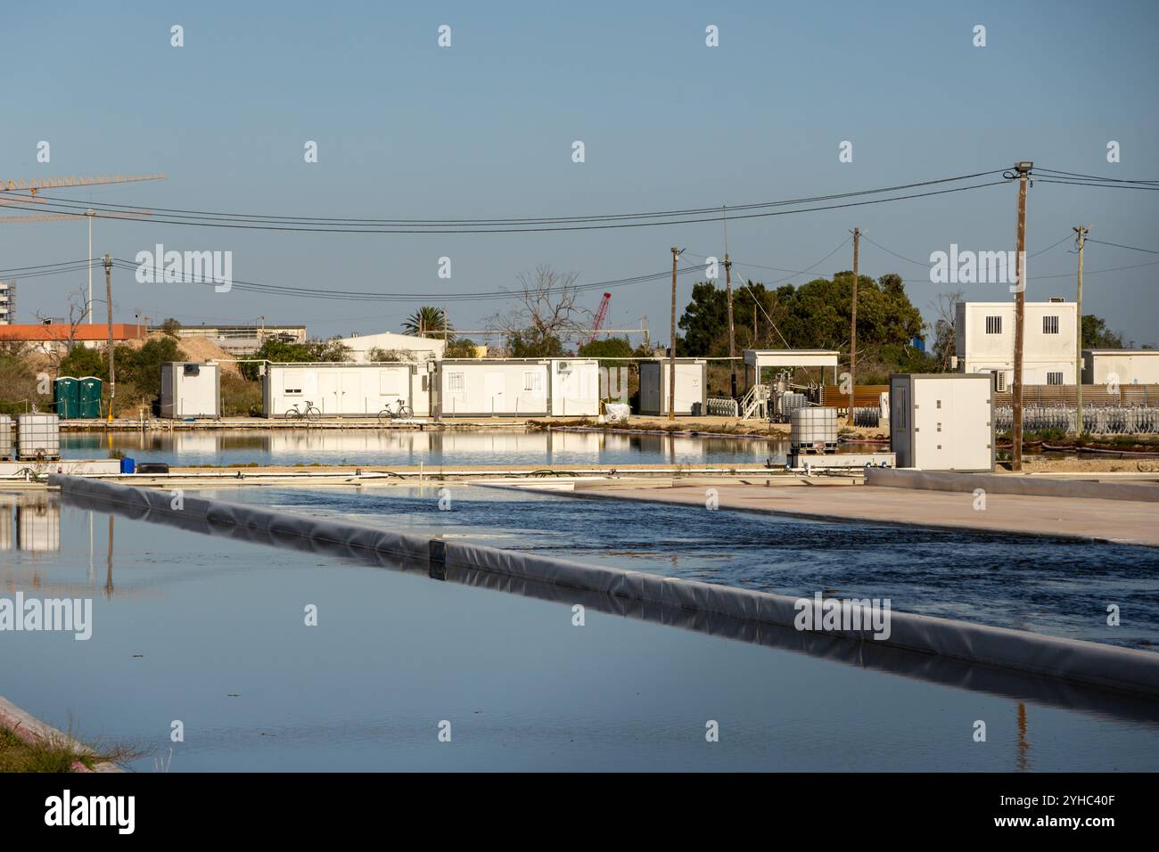 Microalgae food supplement production hi-res stock photography and ...