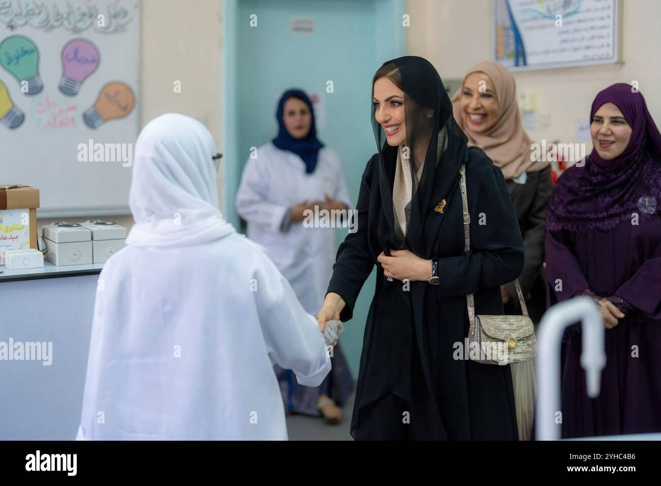 Muscat, Oman. 09th Nov, 2024. Oman's Sultan's wife, the Honourable Lady ...