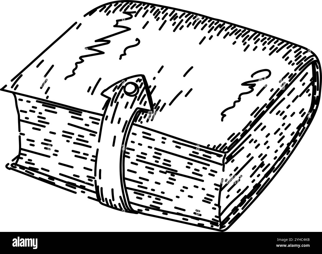 old vintage book sketch hand drawn vector Stock Vector Image & Art - Alamy