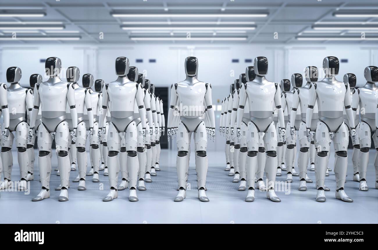 Automatic robot in assembly hi-res stock photography and images - Alamy