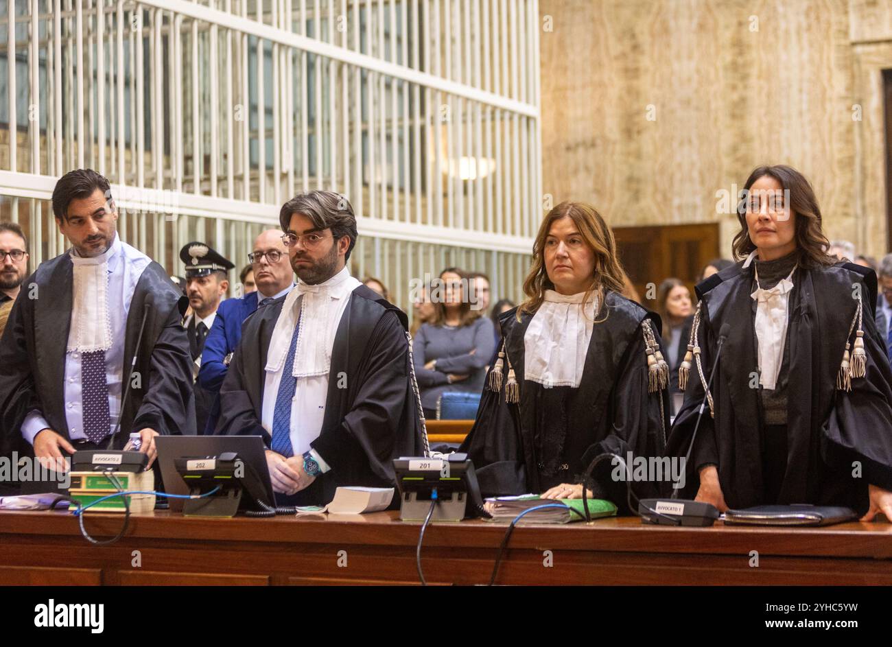 Milano, Italia. 11th Nov, 2024. Giovanni Cacciapuoti con Daniele ...