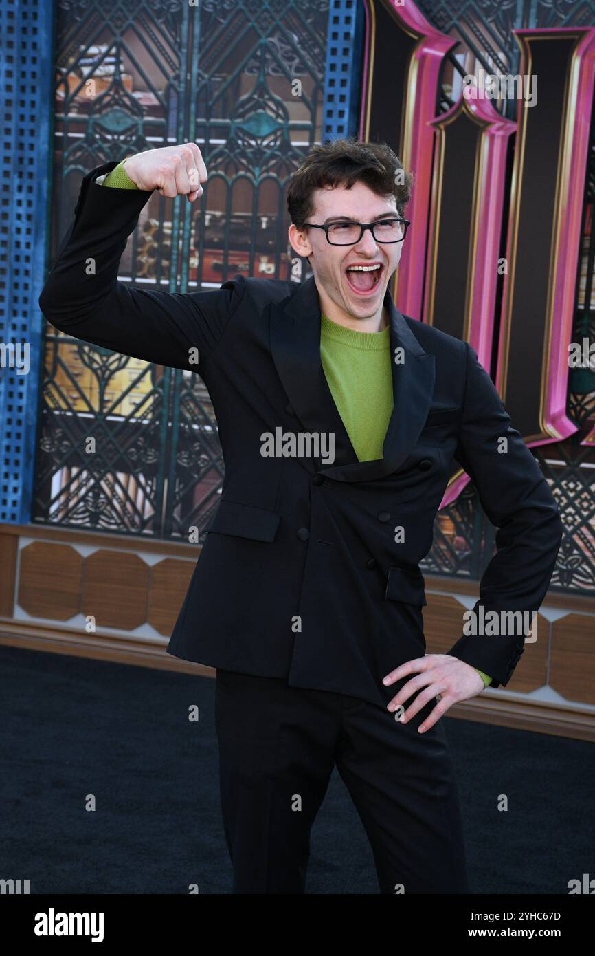 Los Angeles, California, USA 9th November 2024 Olympian Gymnast Stephen ...
