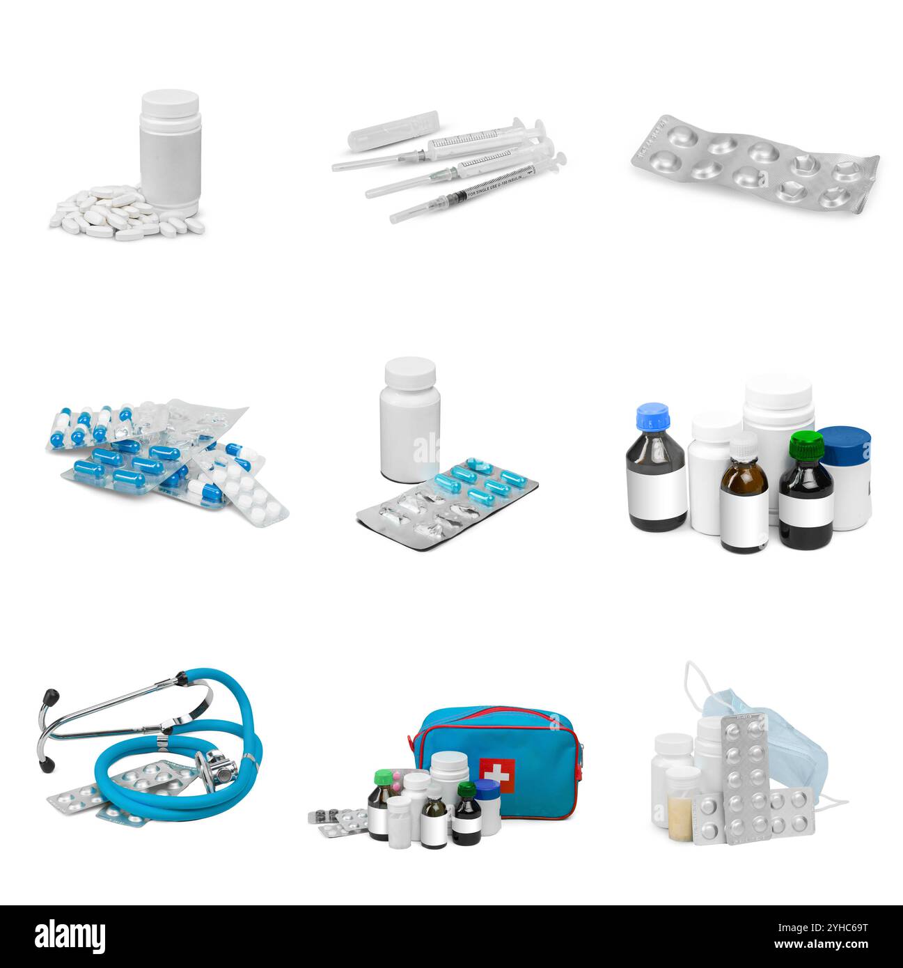 medical object isolated on white Stock Photo - Alamy