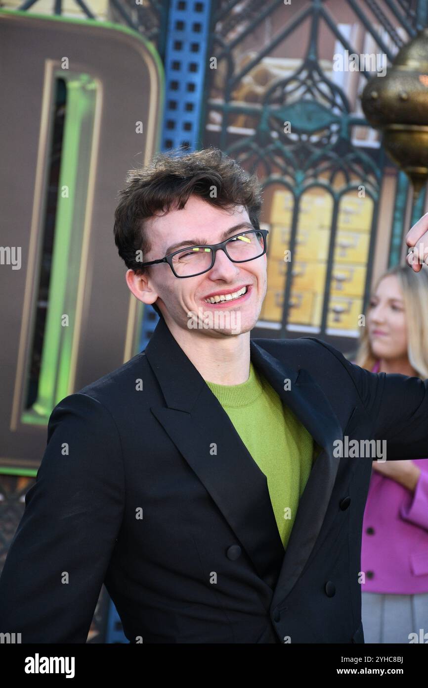 Los Angeles, California, USA 9th November 2024 Olympian Gymnast Stephen ...